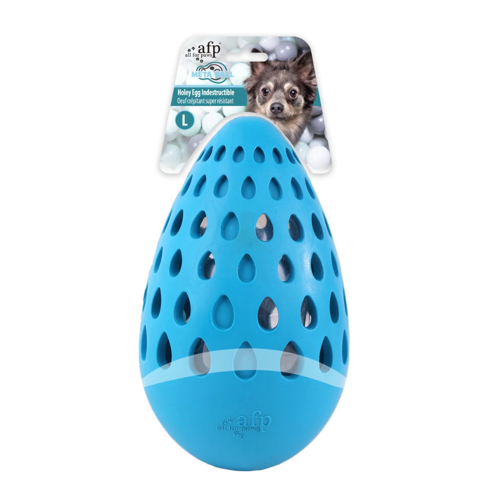 All For Paws Meta Ball Holey Egg Large Indestructible Dog Toy - Zach's ...
